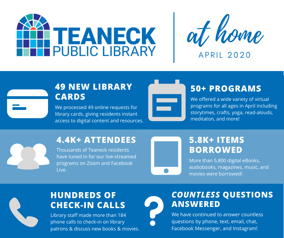 An Update from the Library Director on Teaneck Public Library’s ...