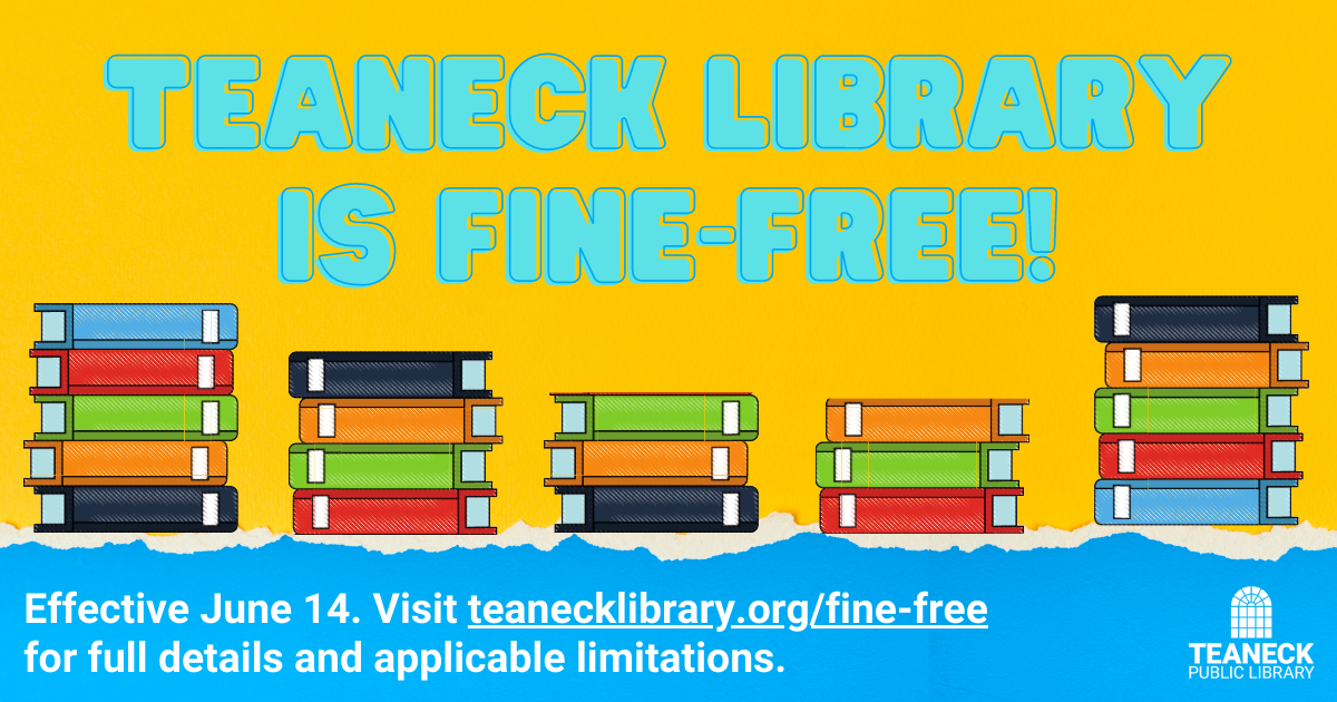 Fine Free - Teaneck Public Library